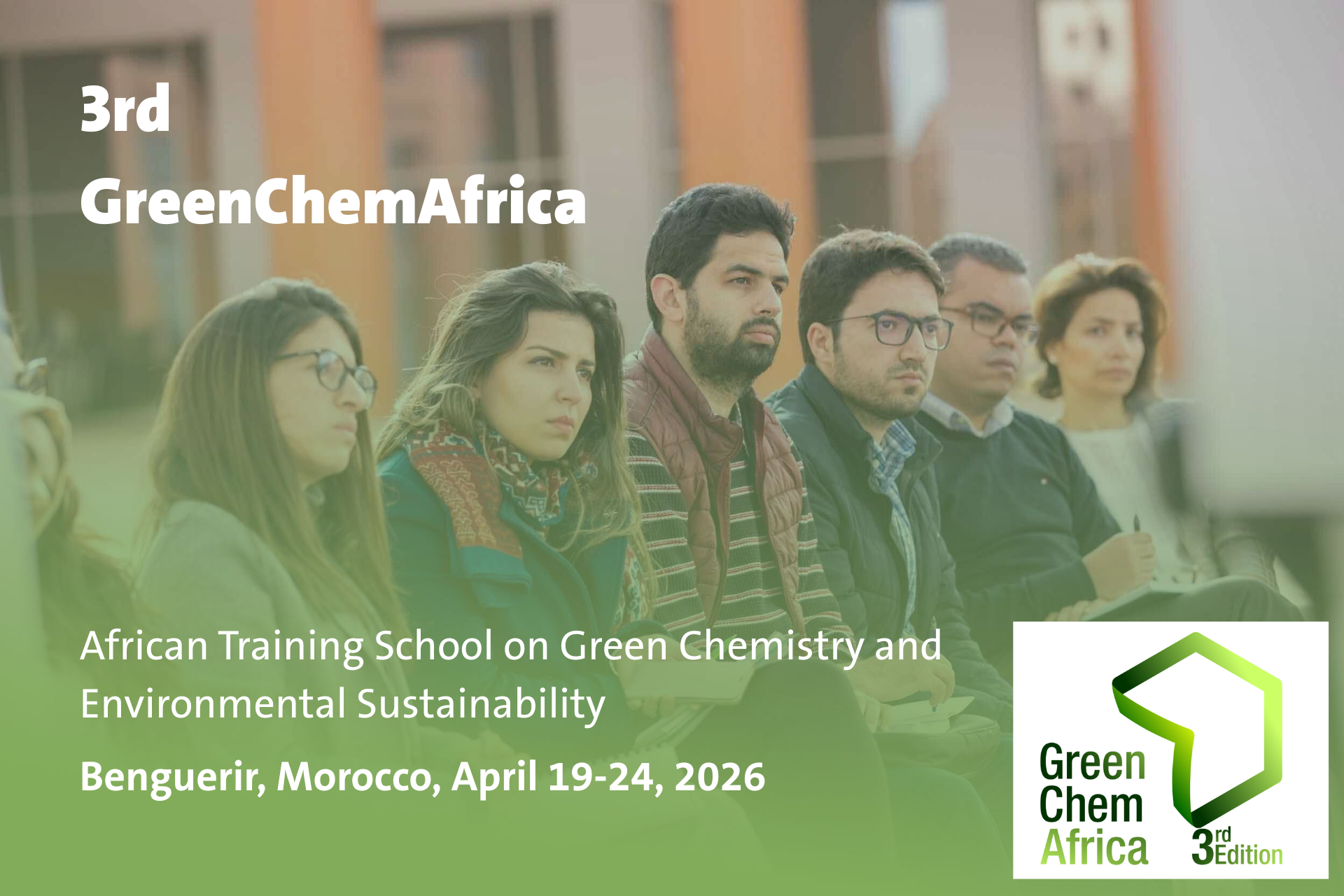 3rd GreenChemAfrica | Green Chemistry for sustainability