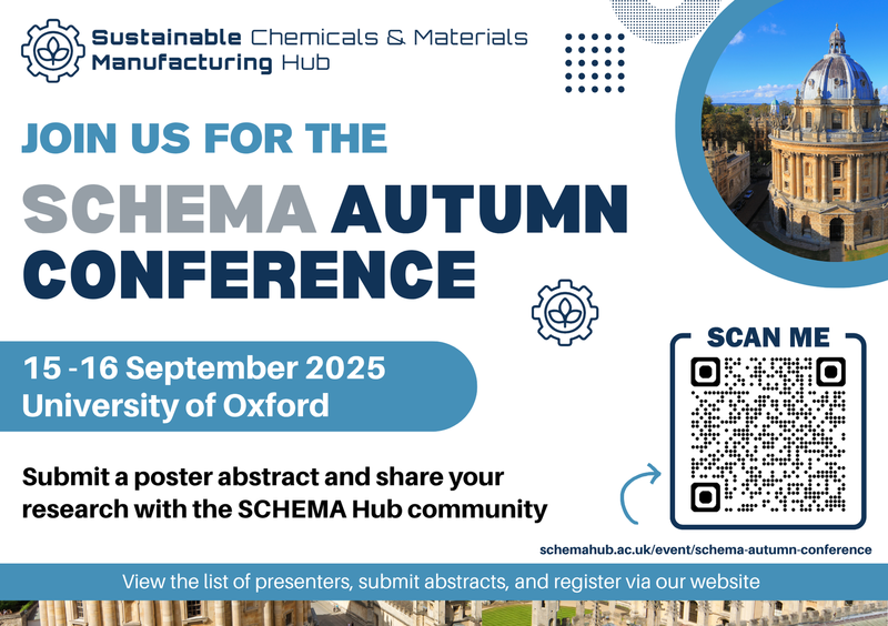 SCHEMA Autumn Conference | Chemistry For Sustainability